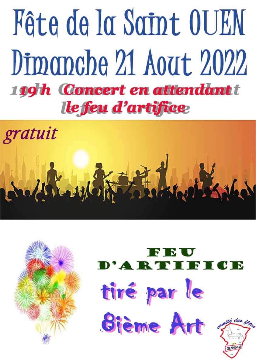 La fête de la Saint-Ouen les 20 et 21 Août 2022 - Mairie de Genneville