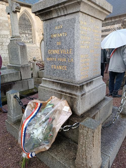 Commémoration du 11 Novembre - Mairie de Genneville